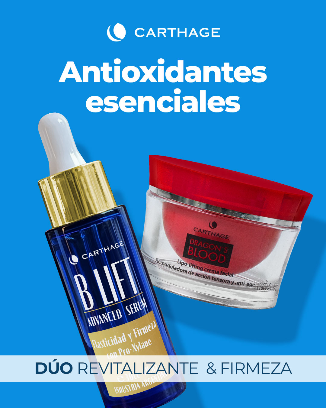 Antioxidantes esenciales: Dúo Revitalizante & firmeza